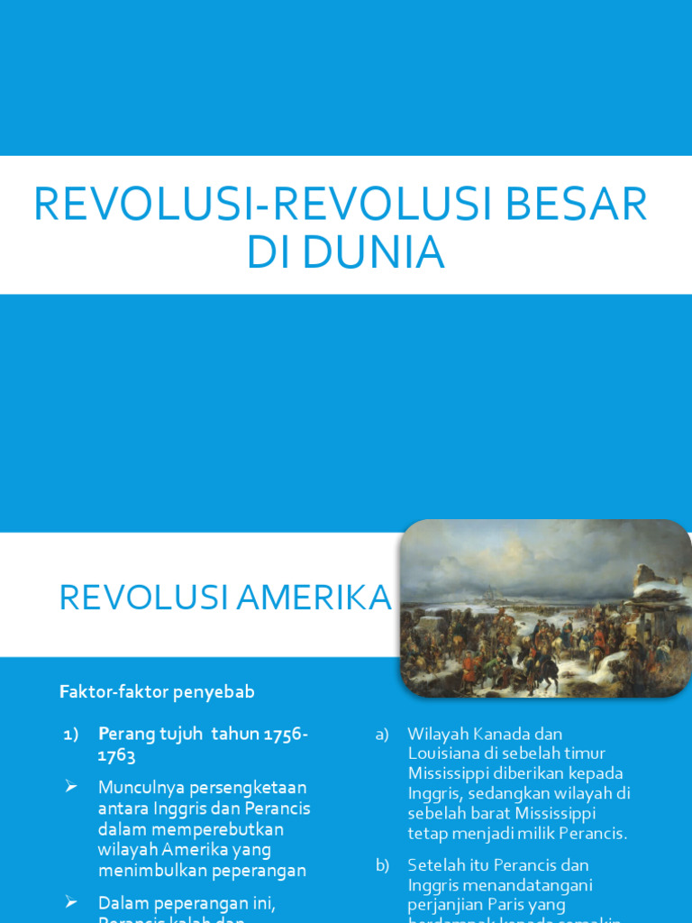Revolusi-Revolusi Besar Di Dunia | PDF