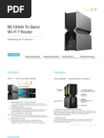 ONT DUAL BAND WIFI 6 ZXHN F6600P Datasheet | PDF | Wi Fi | I Pv6