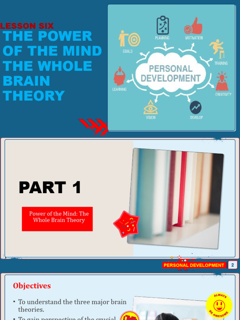 Chapter 6 Part 1 The Power of Mind | PDF | Cerebellum | Cerebral Hemisphere