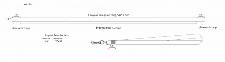 Lanyard Template | PDF