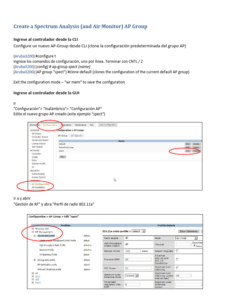 Create A Spectrum Analysis AP-Group | Descargar gratis PDF | Informática
