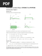Energy vs Power Signals Explained | PDF | Trigonometric Functions ...