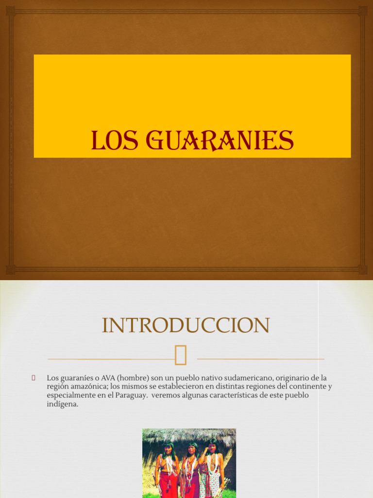 Los Guaranies - Historia Del Py | PDF | Ciencias sociales | Historia