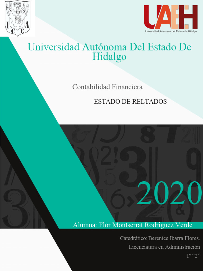U2 - Tarea 6 - Estado de Resultados | PDF | Estado de resultados | Estado financiero