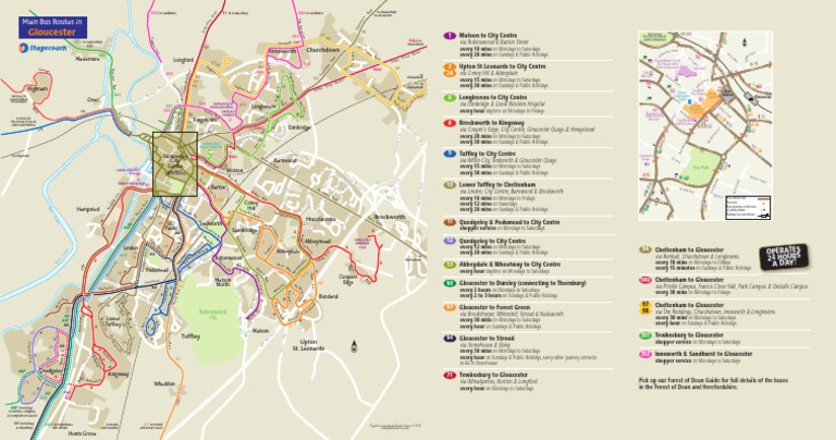 Gloucester Network Map WEB | PDF