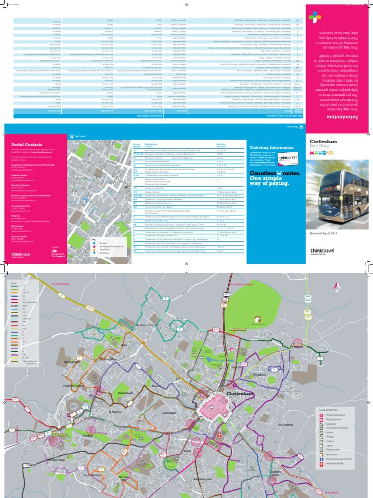 Cheltenham Bus Routes and Timetables | PDF | Service Industries | Transport
