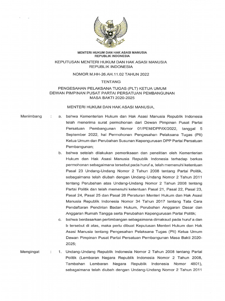 SK DPP PPP (Terbaru) | PDF