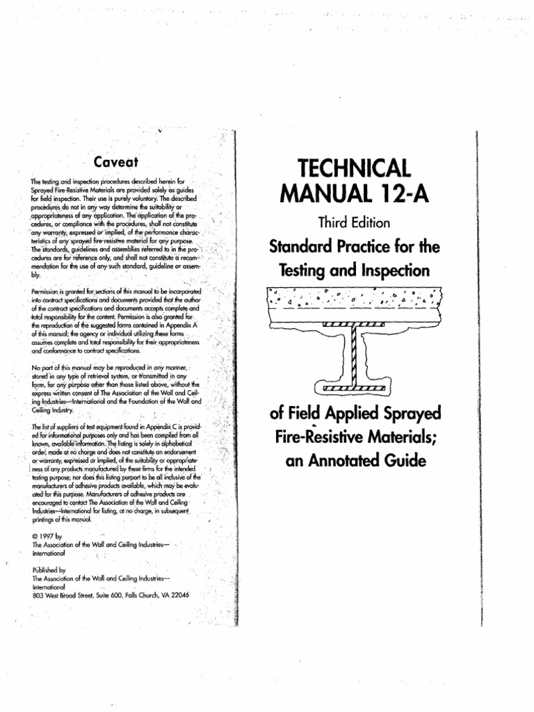 Tech 12 A Manual | PDF | Paint | Civil Engineering