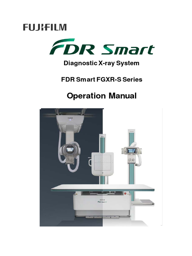 FDR Smart X Operation Manual | PDF | Absorbed Dose | Ionizing Radiation