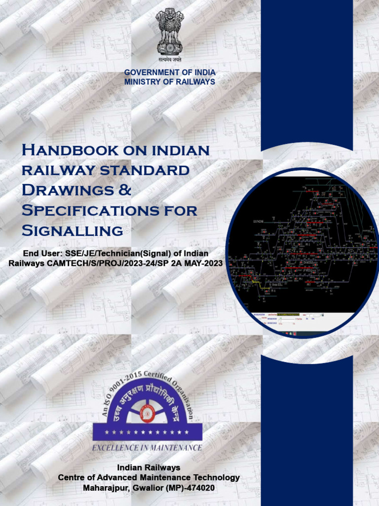 Handbook On Indian Railway Standard Drawings & Specifications For ...