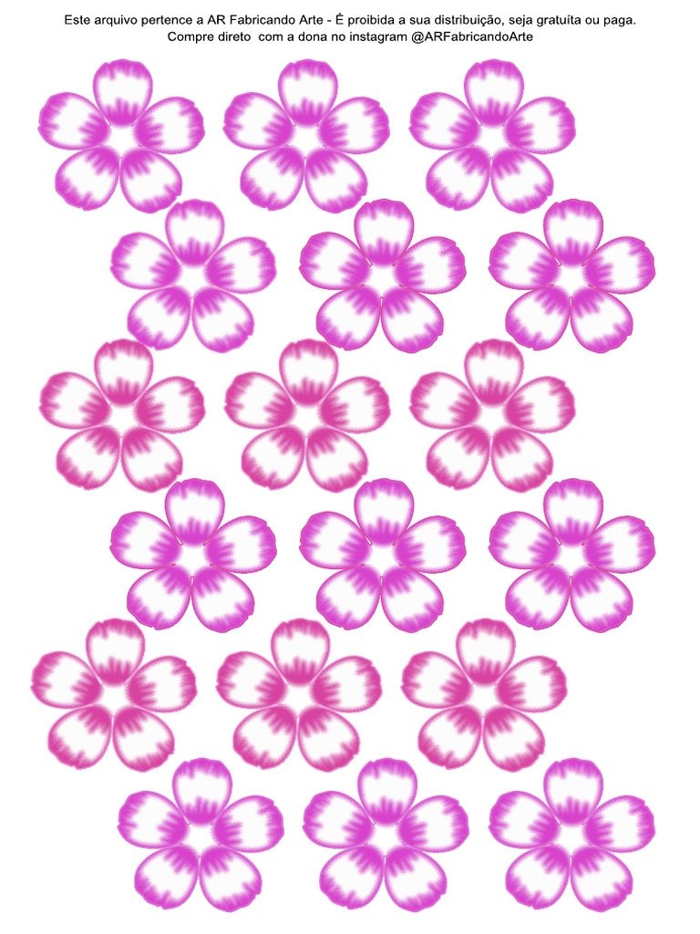 Rosa FPD Bot鋏s - AR Fabricando Arte | PDF