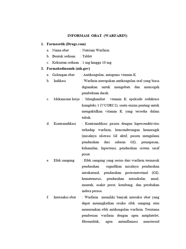 Informasi Obat Fix | PDF