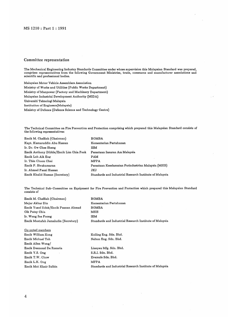 MS 1210 - Part 1 - 1991 | PDF