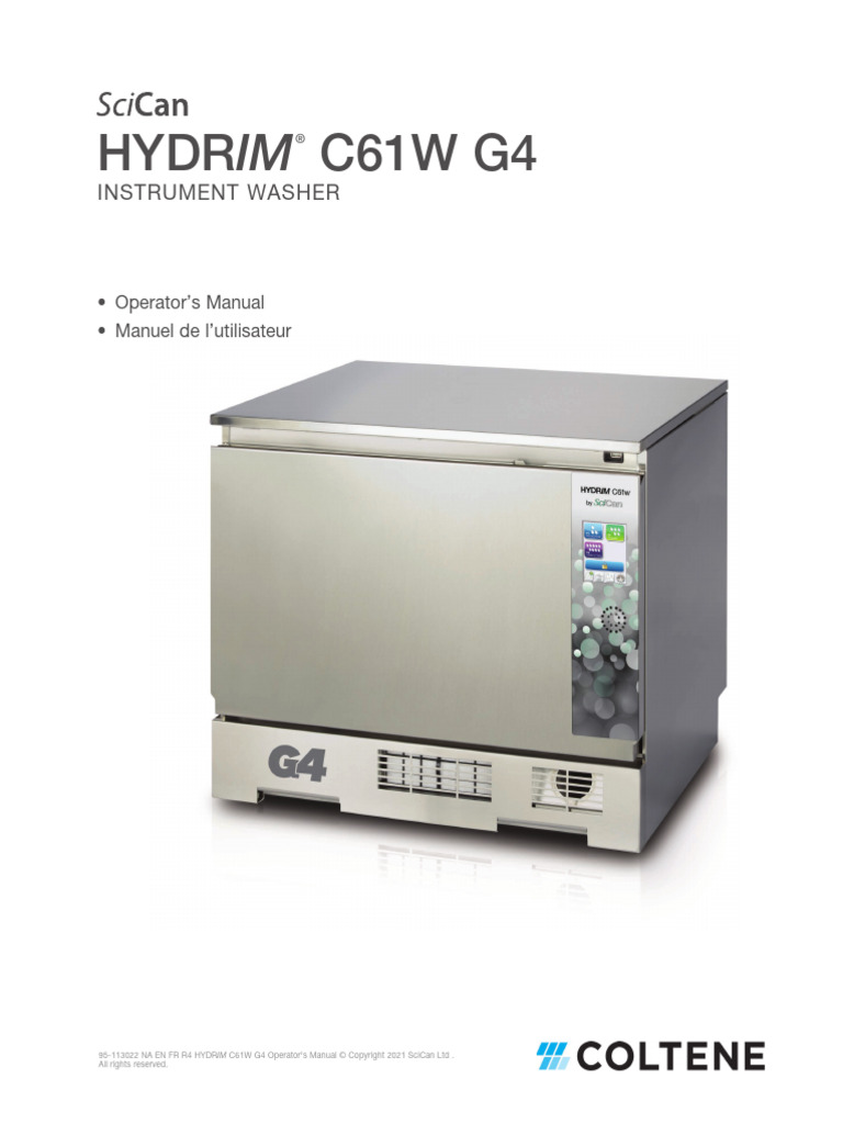 95-113022 Na en FR r4 Hydrim c61w g4 Operator Manual | PDF | Computer ...