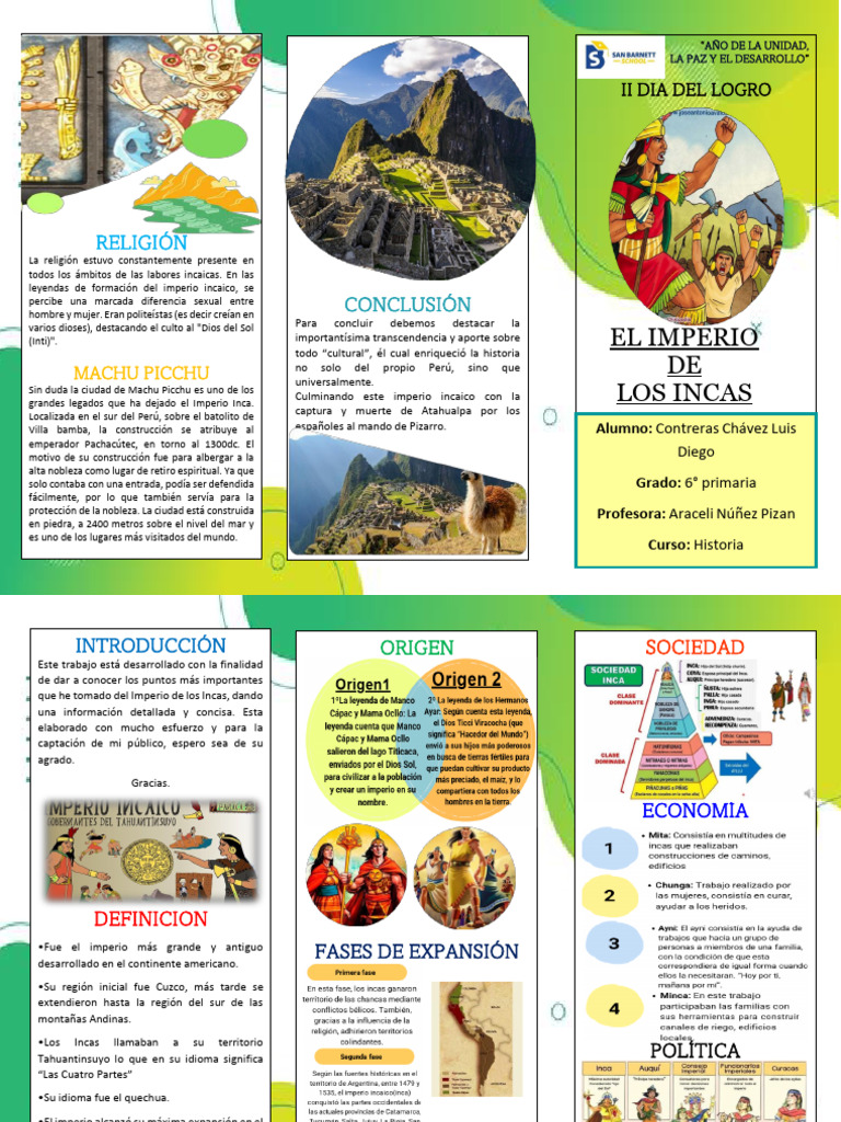 Imperio Incaico | PDF | Imperio Inca | Perú