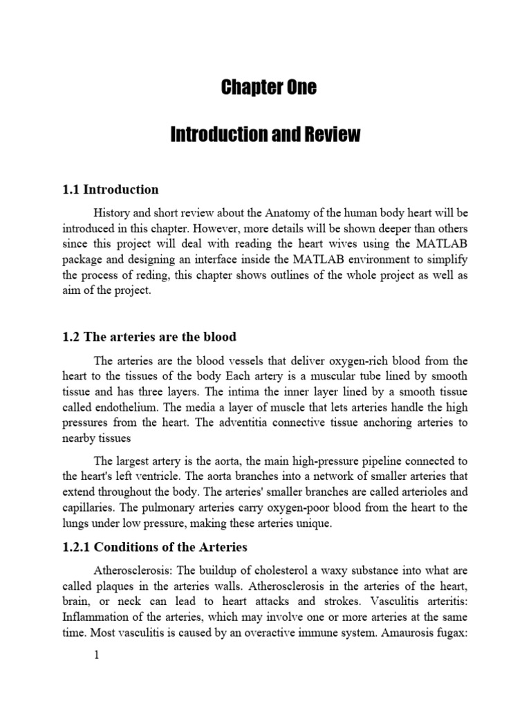 ECG Chapter One | PDF | Artery | Atherosclerosis
