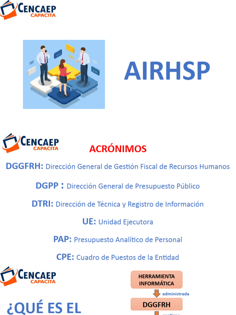 AIRHSP | PDF | Usuario (informática) | Gobierno