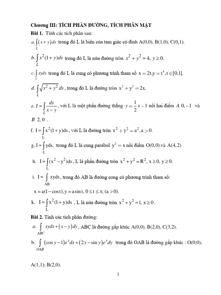 Bai Tap Chuong 3 | PDF