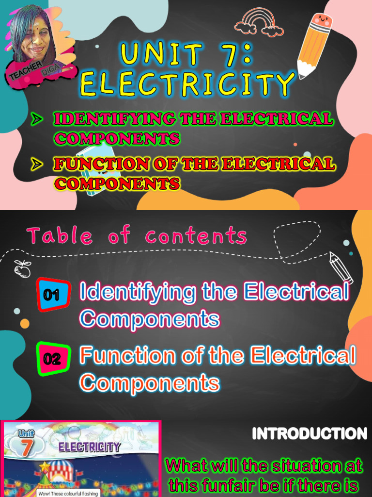 Science Year 2 - Electricity | PDF