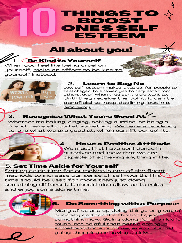 10 Things To Boost Self-Esteem - UTS | PDF | Self Esteem | Psychology
