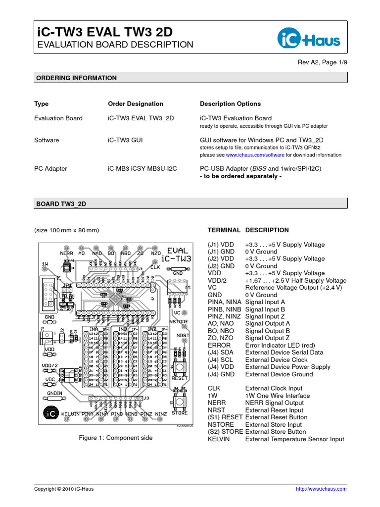 TW3 2D Evalmanual A2en | PDF | Computing | Computer Engineering