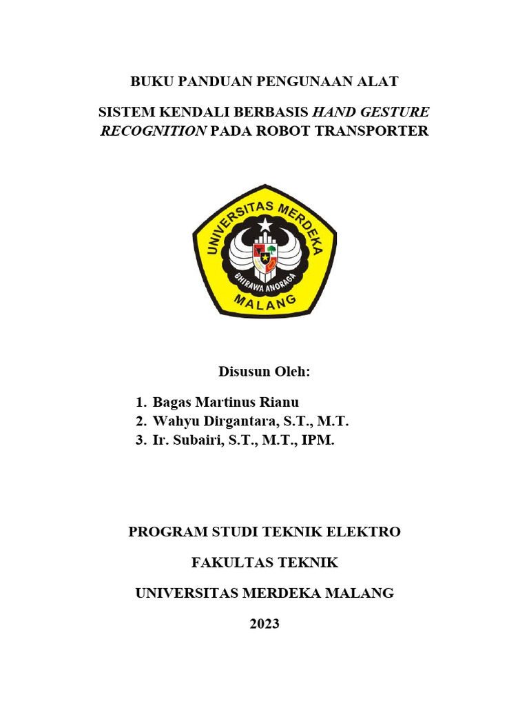 Buku Panduan Penggunaan Alat | PDF