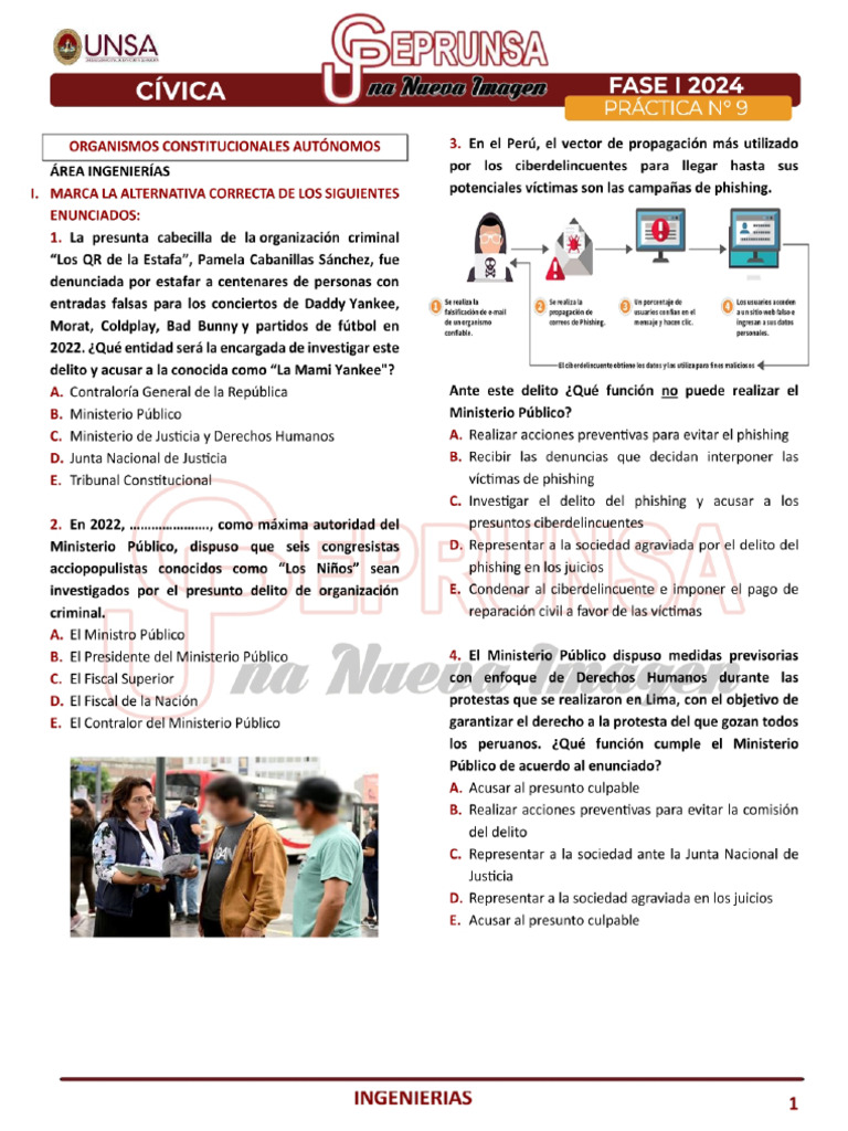 P9 (I) Civica Ceprunsa I Fase 2024 | PDF