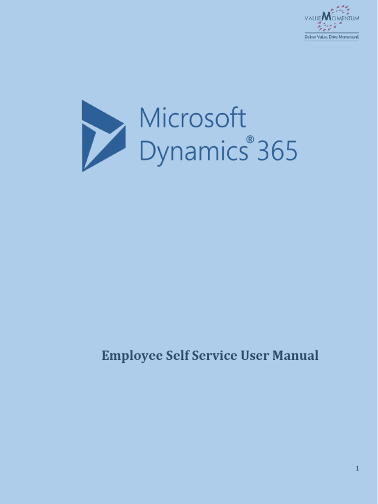 Employee Self Service User Manual | PDF | Computing | Information Technology