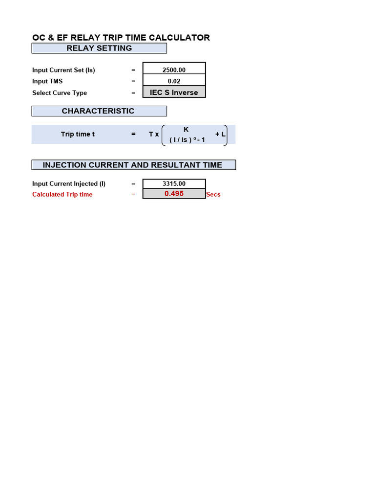 SSP Relay Setting | Download Free PDF | Electrical Engineering ...