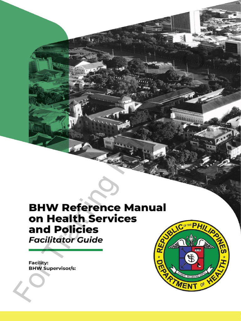 BHW Reference Manual 2022 Guide | PDF | Learning | Health Care
