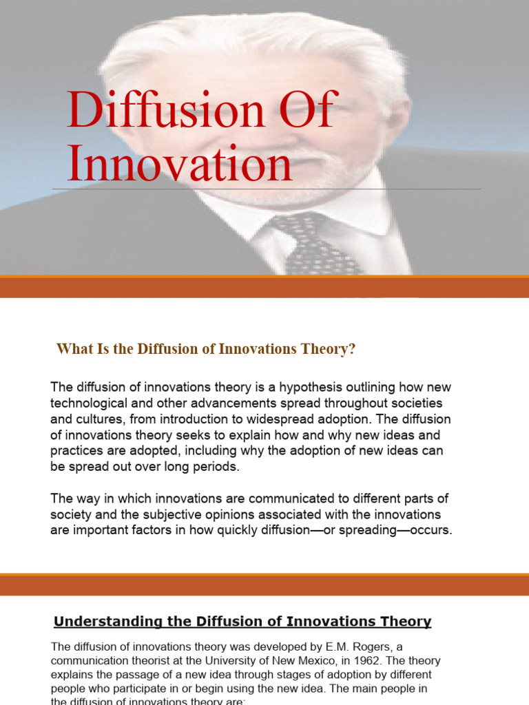 Diffusion of Innovation | PDF | Innovation | Cognitive Psychology