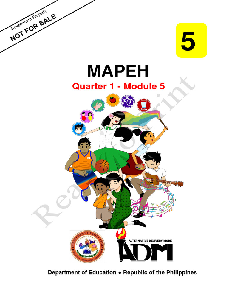 Mapeh: Quarter 1 - Module 5 | PDF