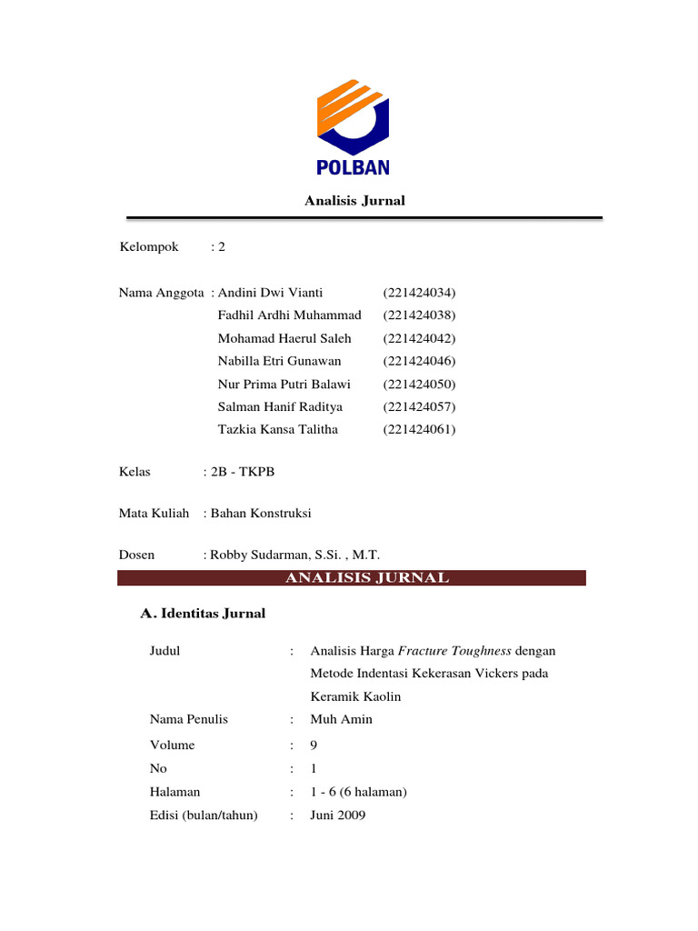 TUGAS - 02 - BKK - 2B TKPB - Kelompok 2 (Versi Indonesia) | PDF
