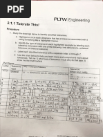 Ied 211 Tolerate This Additional Practice Answer Key | PDF | Engineering Tolerance | Metrology