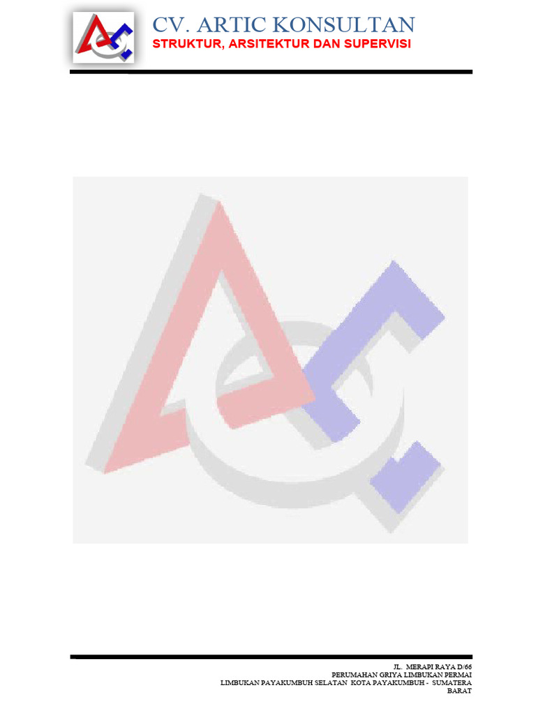 Kop Surat Cv. Artic Konsultan | PDF