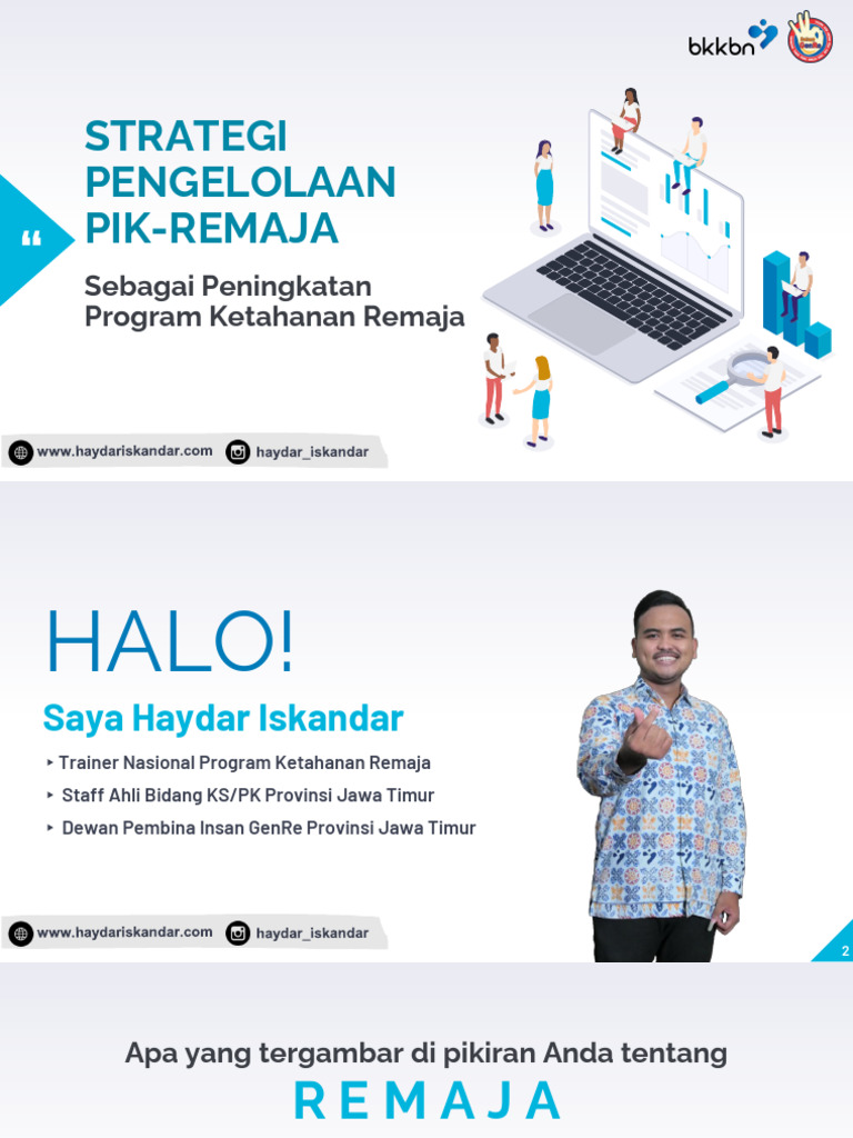 Mekanisme Pengelolaan PIK-R | PDF