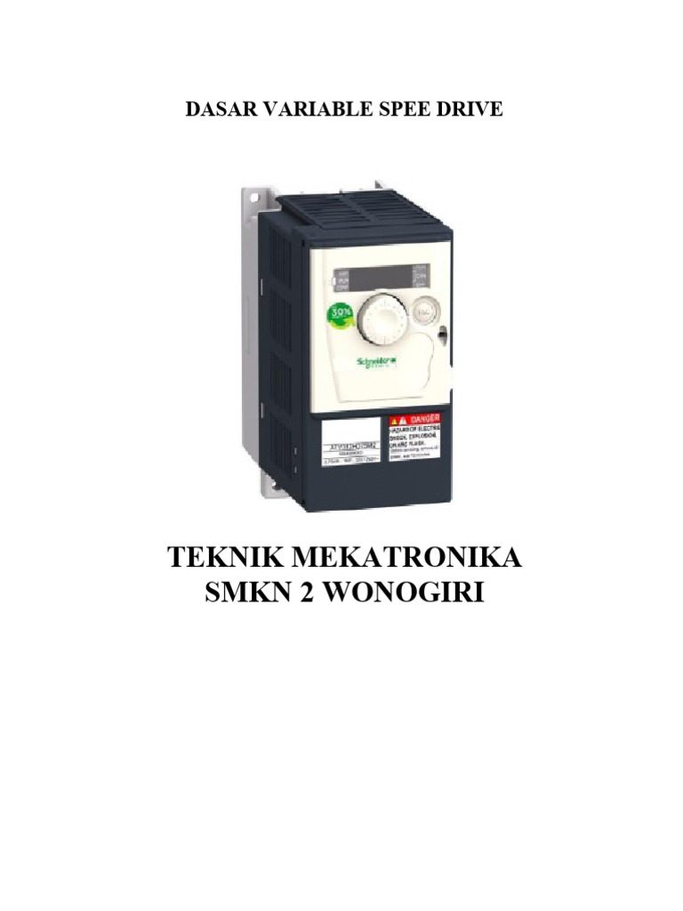 Prinsip Kerja Variabel Speed Drive | PDF | Sains & Matematika