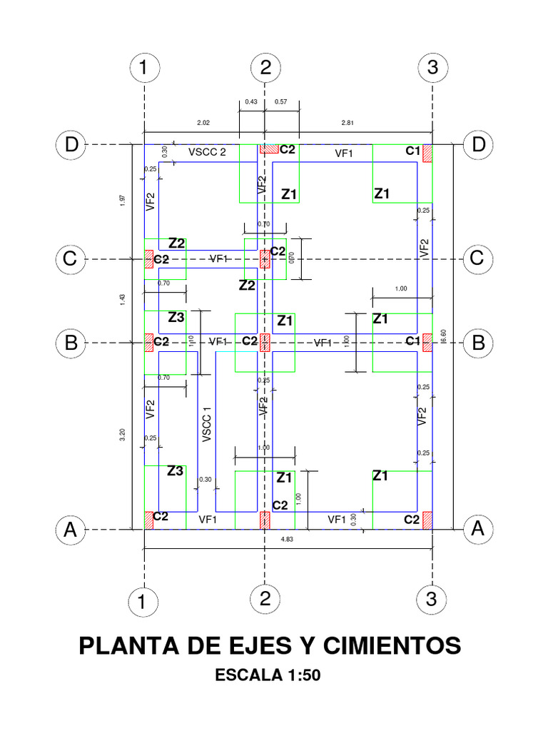 Cimentacion Casa 2 | PDF | Ingeniería estructural | Ingeniero civil