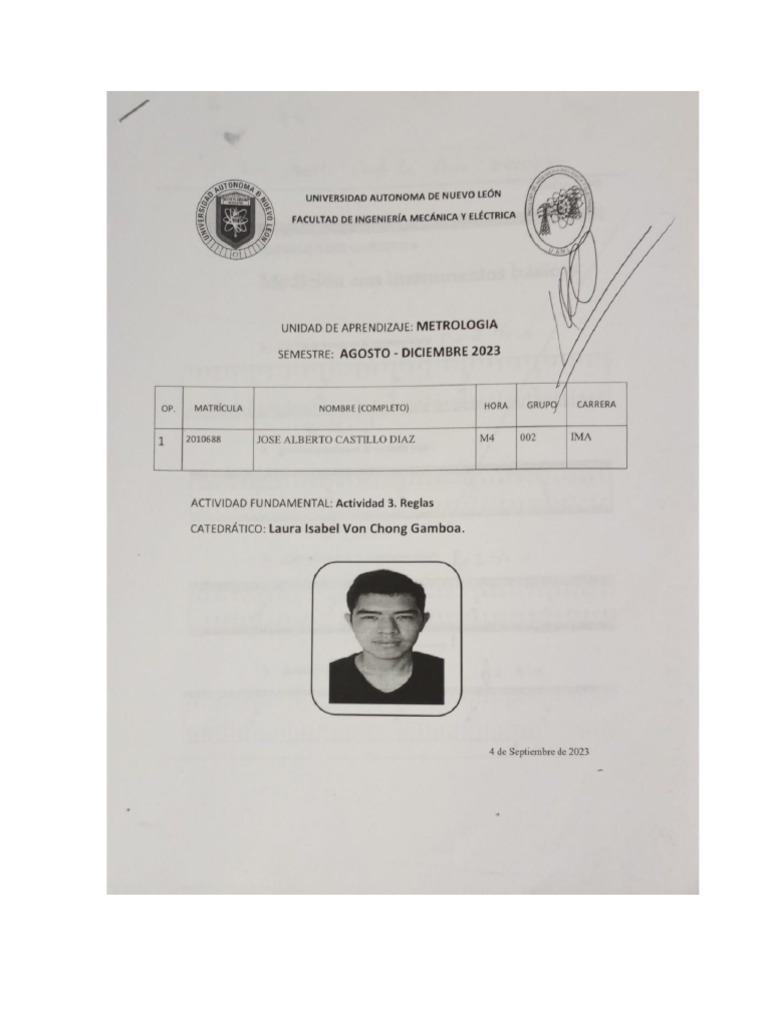 Act3-Reglas 2010688 Metrologia | PDF