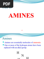 Class 12 Amines - All Reactions | PDF | Amine | Functional Group