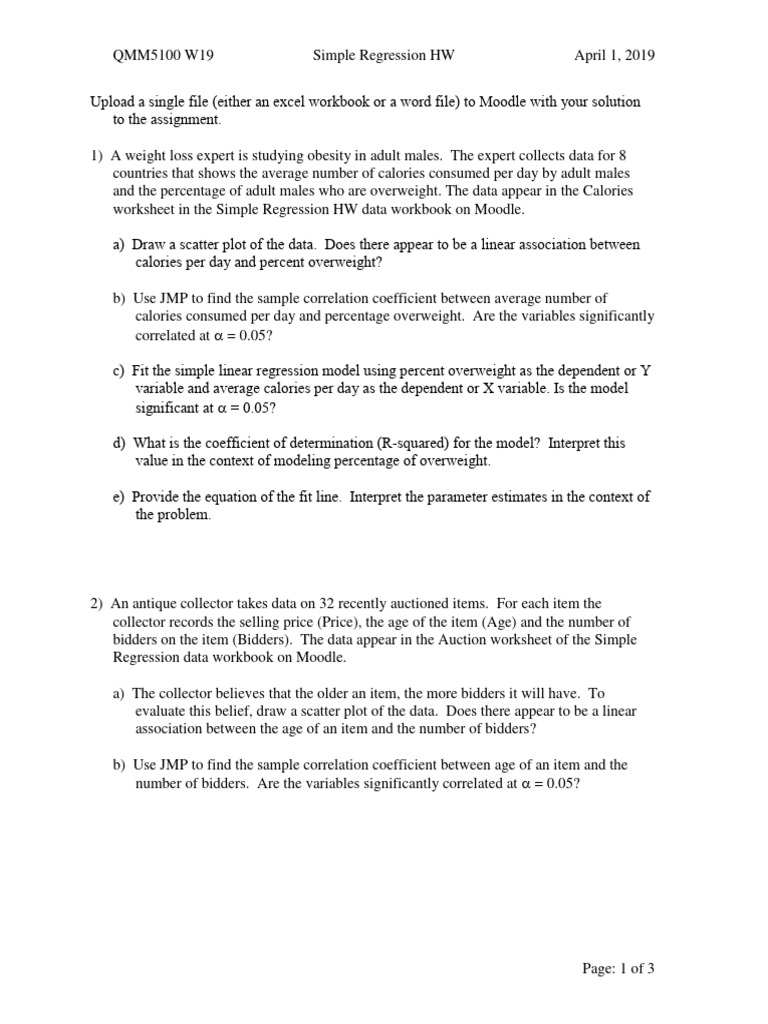 qmm5100-w19-simple-regression-hw-pdf-regression-analysis-linear