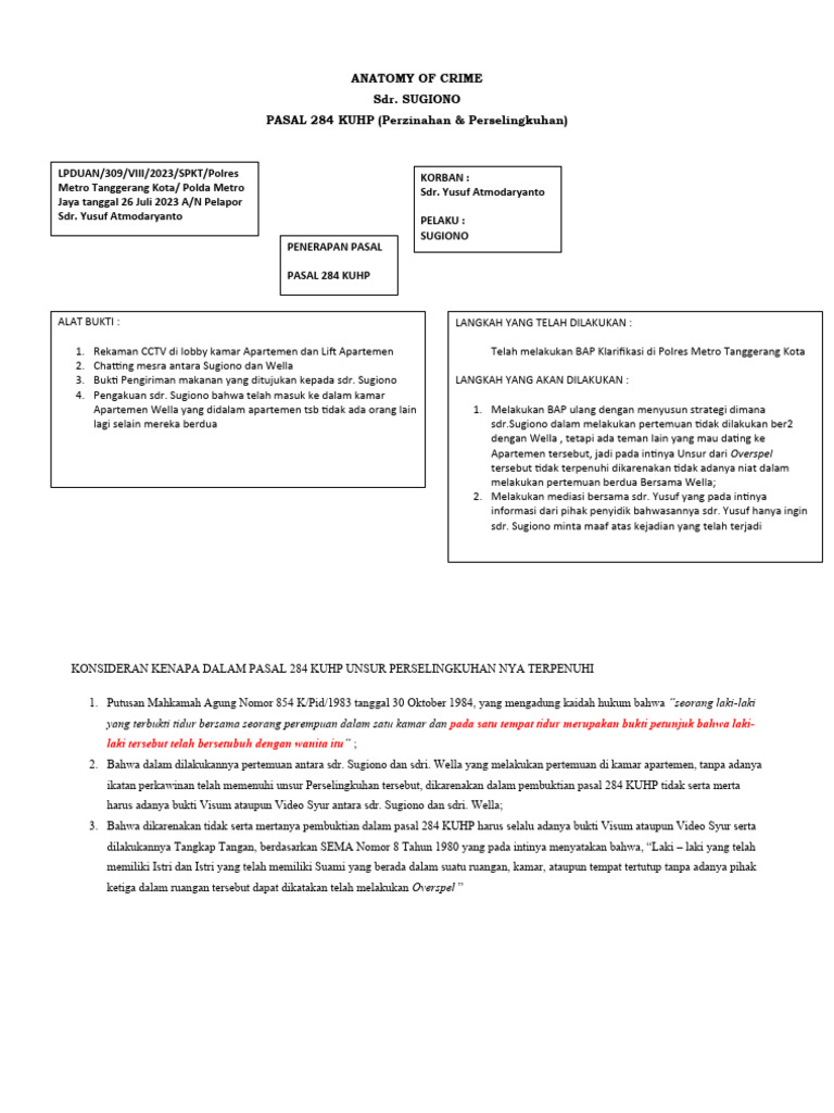 Anatomy of Crime | PDF