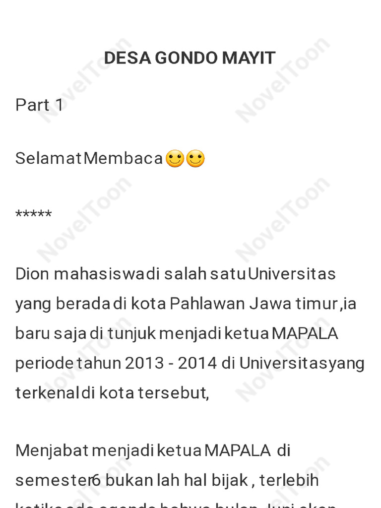 Desa Gondo Mayit | PDF