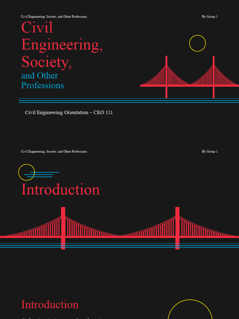 Civil Engineering, Society, and Other Professions | PDF | Civil ...