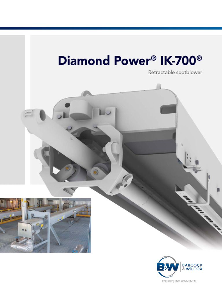 E101 3234 - IK 700 Retractable Sootblower | PDF | Gear | Valve