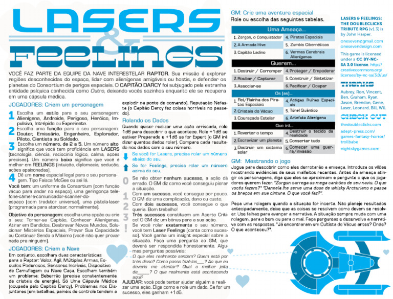 Lasers and Feelings PT BR | PDF