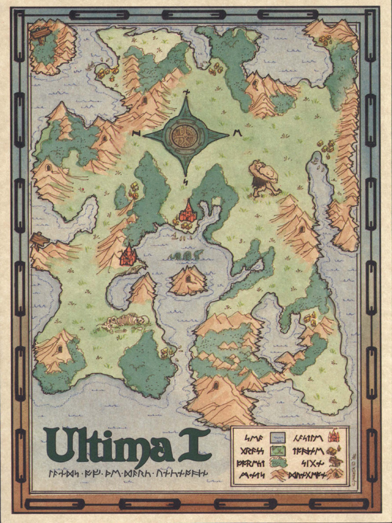 Ultima 1 Maps | PDF
