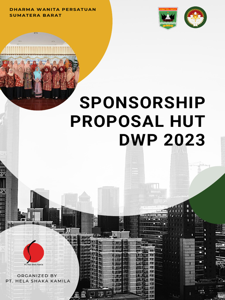 Sponsorship Proposal HUT DWP 2023 | PDF