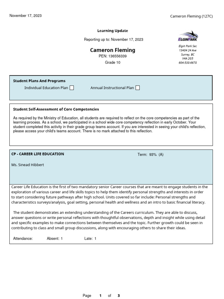 Learning Update | PDF | Learning | Cognitive Psychology