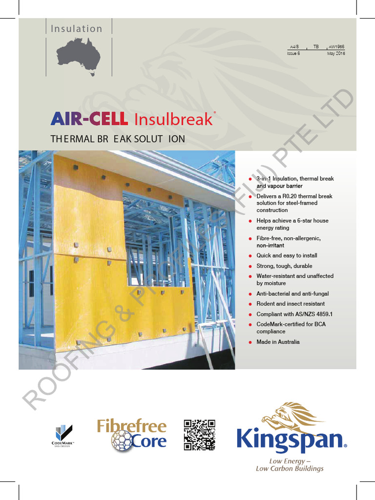 Air-Cell Insulbreak 8pp | PDF | Roof | Building Insulation